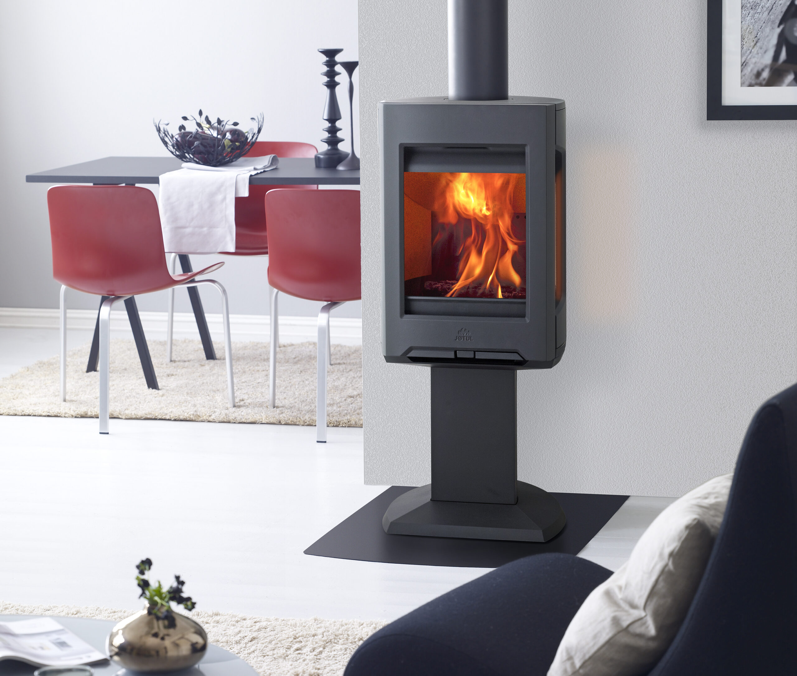 Jøtul F 167 - Bestselgende, praktisk og moderne vedovn