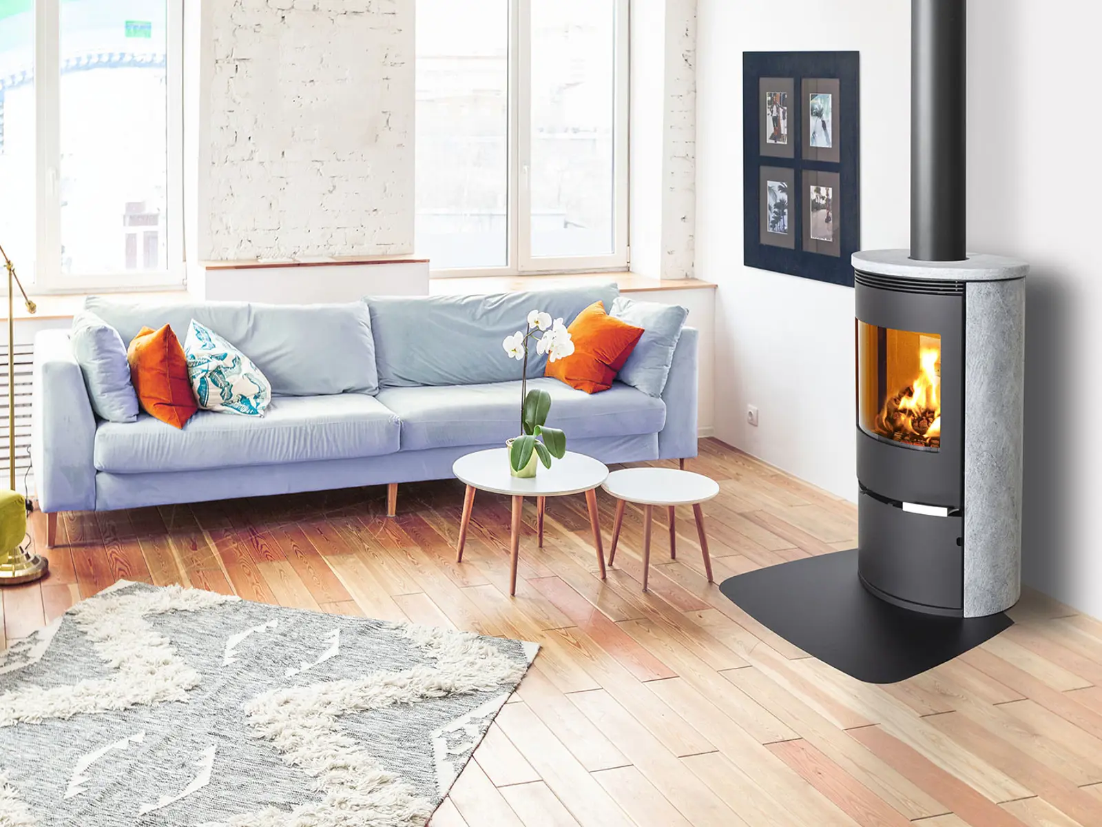 Ild 10 ECO Ovn med mulighet for tilkobling av uteluft